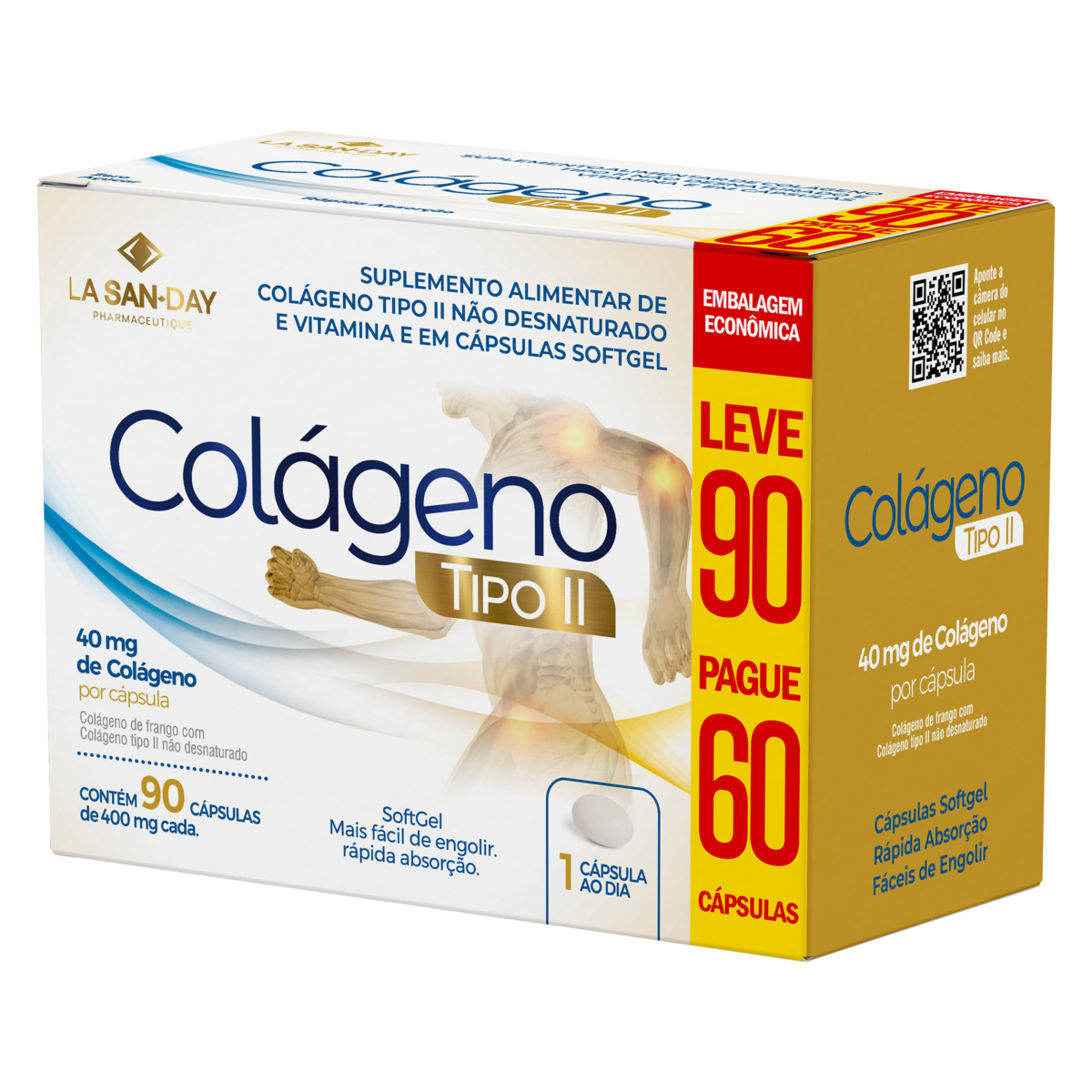 Colágeno Tipo 2 (30 ou 90 Cápsulas) - Colágeno Tipo 2 (30 ou 90 ...